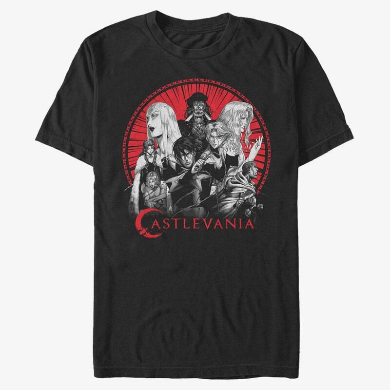 Tricou pentru bărbați Merch Netflix Castlevania - Castlevania Crew Min ...