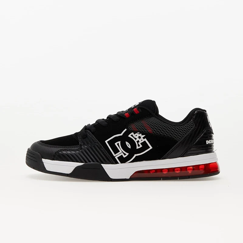 DC Versatile M Shoe Bwa Black/ White/ Athletic Red - GLAMI.ro