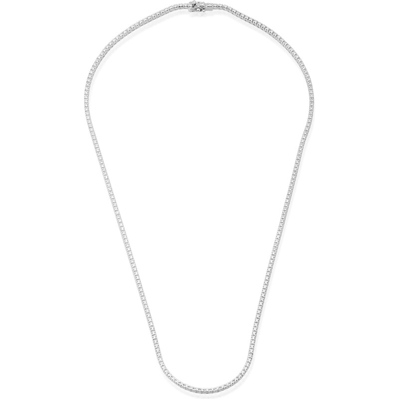 TEILOR Colier tennis din aur alb de 18K cu diamante de 1.4ct - GLAMI.ro
