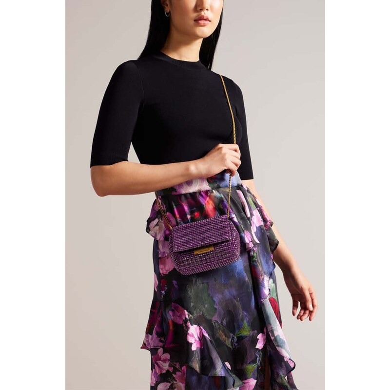 TED BAKER Geantă mică Gliters Crystal Mini Cross Body Bag 264784 mid ...