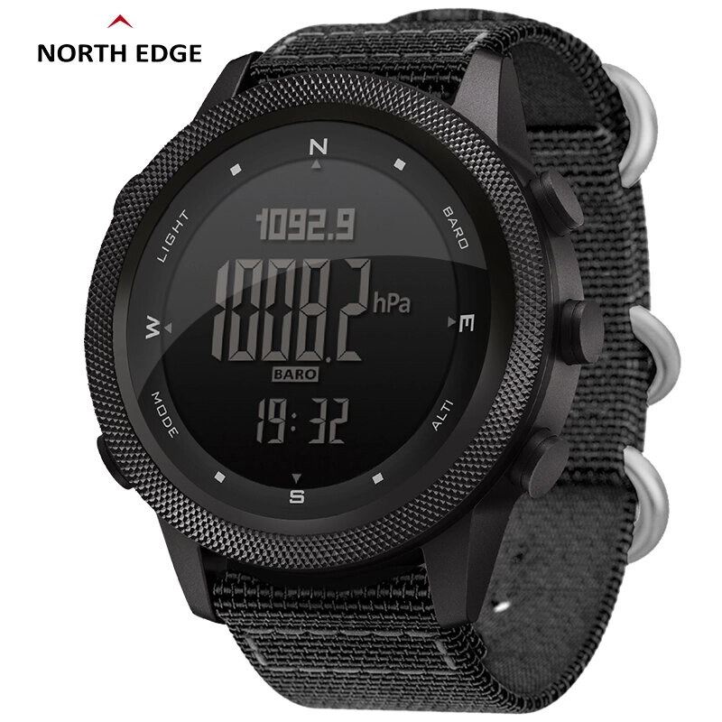 Ceas militar NORTH EDGE APACHE 46, Altimetru, Barometru, Cronometru ...