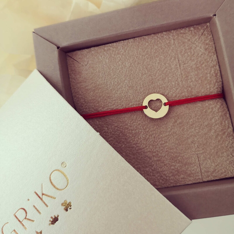 iNGRiKO Bratara picior, Banut Aur 14K - GLAMI.ro