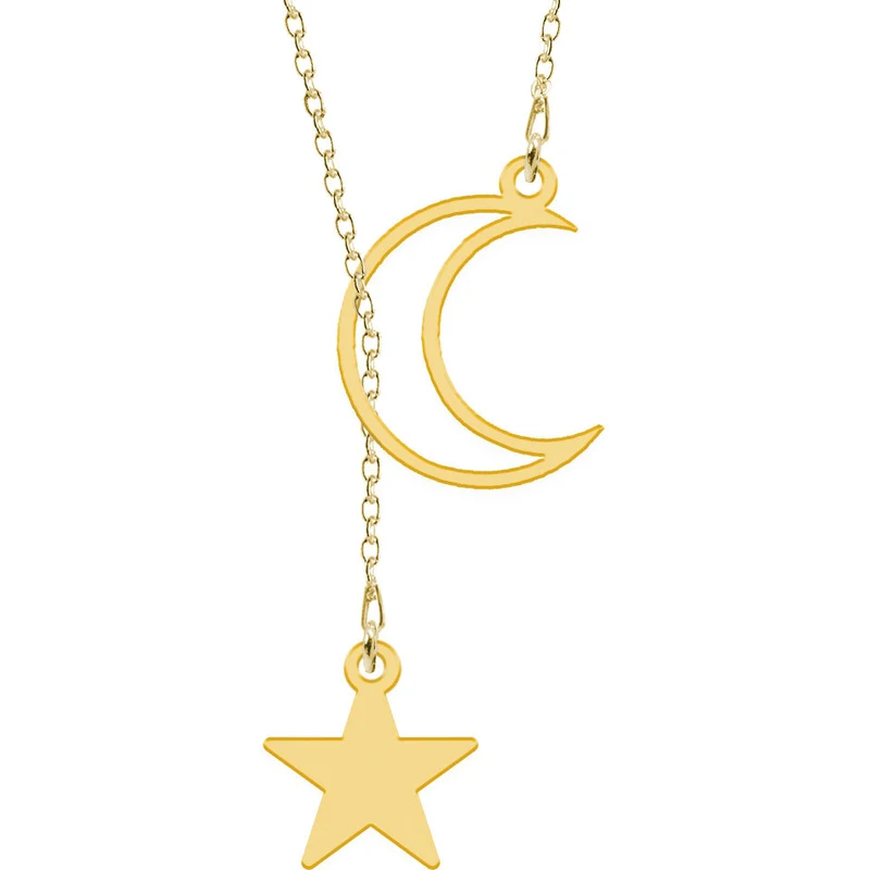 Bijuterii Personalizate Celesta - Colier personalizat din argint placat ...