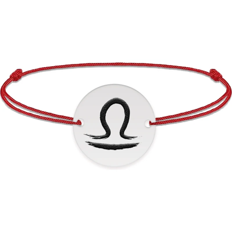 Bijuterii Personalizate Bratara snur si banut argint 925 personalizat ...