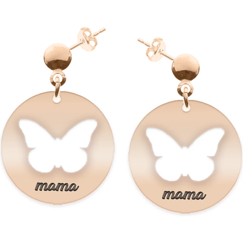 Bijuterii Personalizate Papilio - Cercei personalizati din argint 925 ...