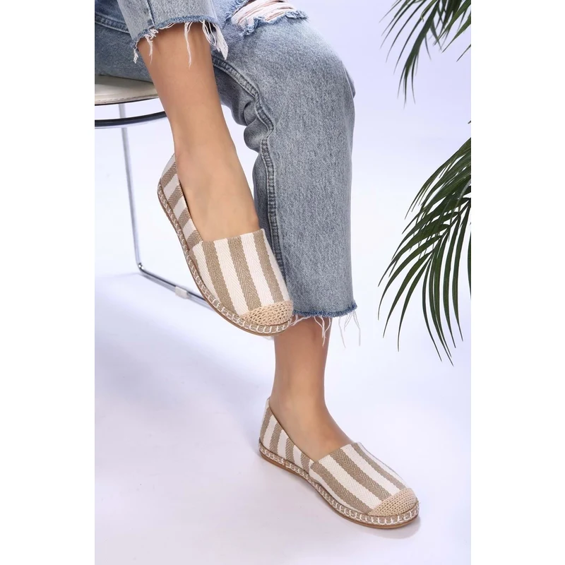 Shoeberry Femeie Espadrile Alb - GLAMI.ro