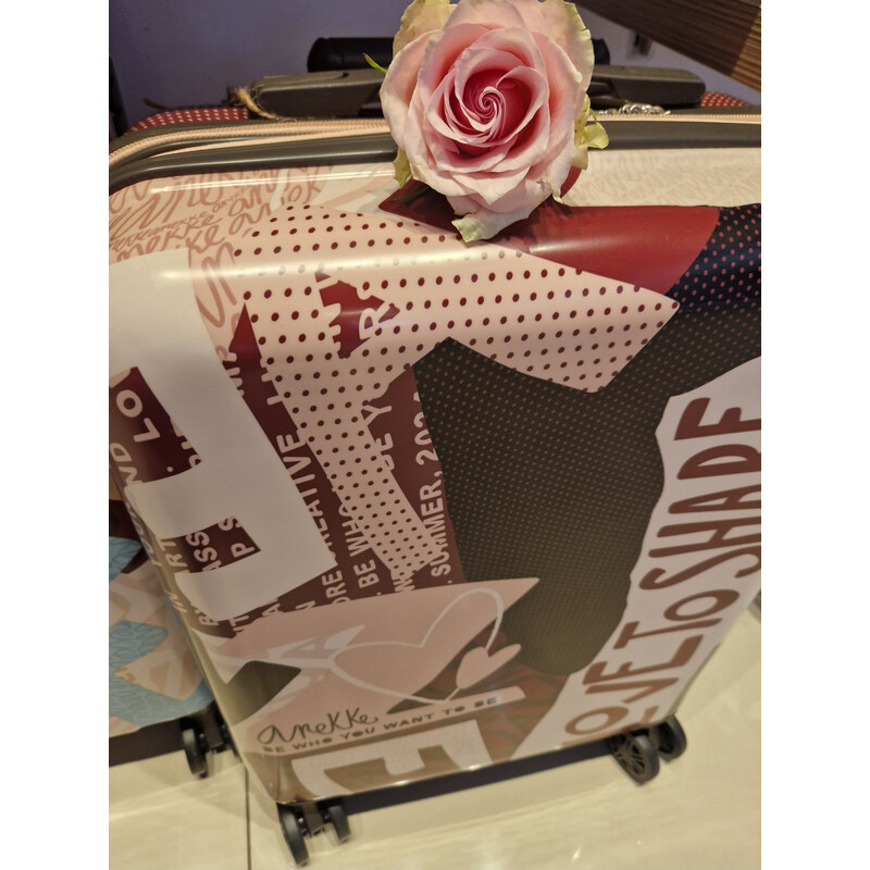 Set voiaj ( troller cala+ troller cabina ) Anekke Peace Love - GLAMI.ro