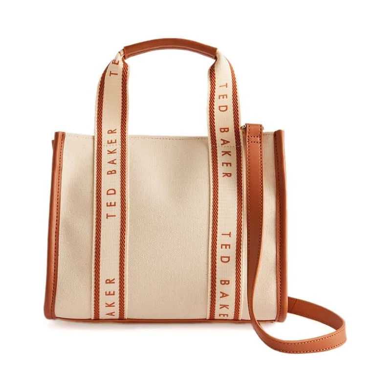 TED BAKER Geantă Georjea Branded Webbing Canvas Small Tote 262832 ...