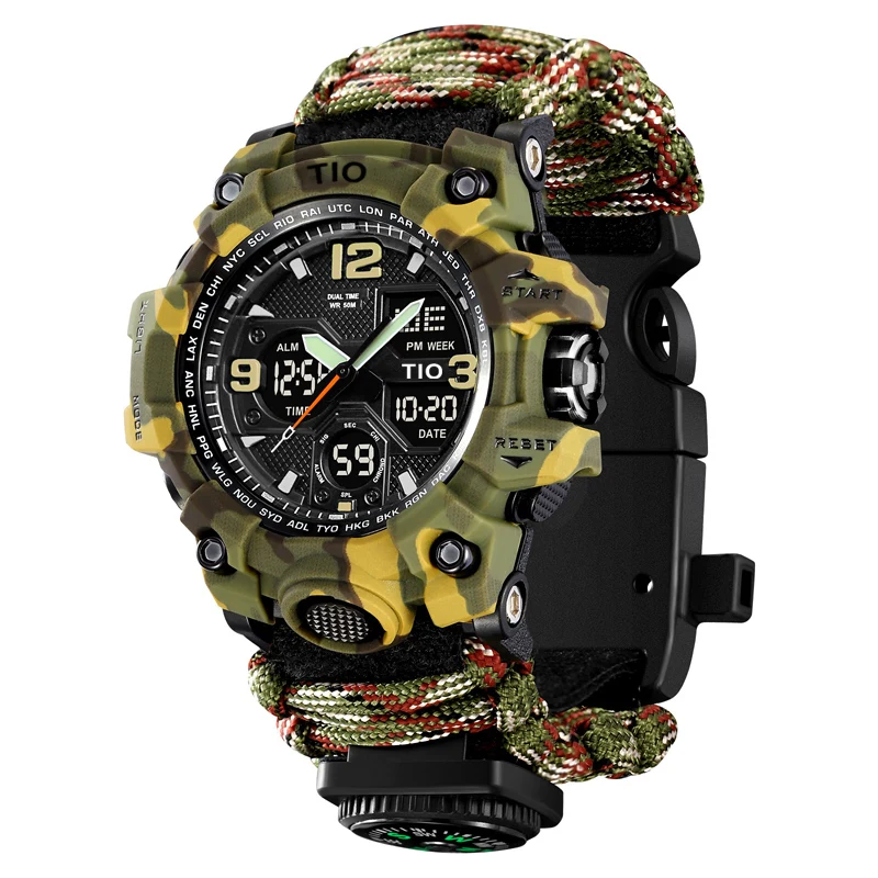 Ceas barbatesc de mana, Tio, Supravietuire, Cremene foc, Busola ...