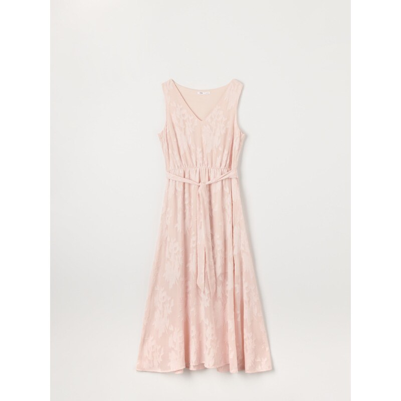 Sinsay - Rochie midi - roz-pastel - GLAMI.ro