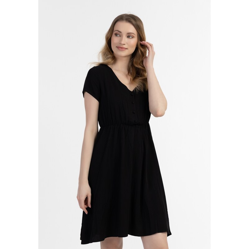 usha BLUE LABEL Rochie de vară negru - GLAMI.ro