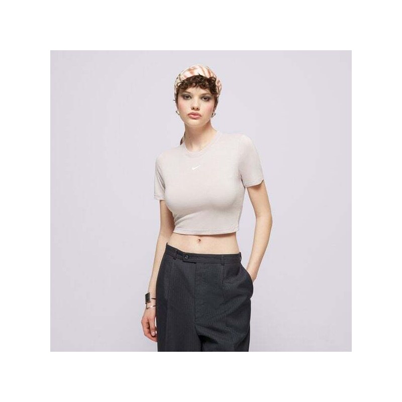 Nike Tricou W Nsw Essntl Slm Crp Femei Îmbrăcăminte Tricouri FB2873-019 ...