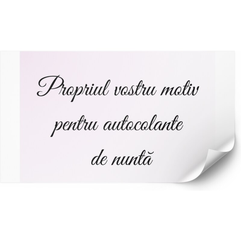 Autocolant pentru mărturii - design personalizat - GLAMI.ro