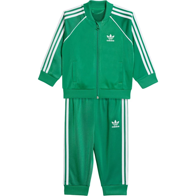 ADIDAS ORIGINALS Trening 'Adicolor' verde / alb - GLAMI.ro