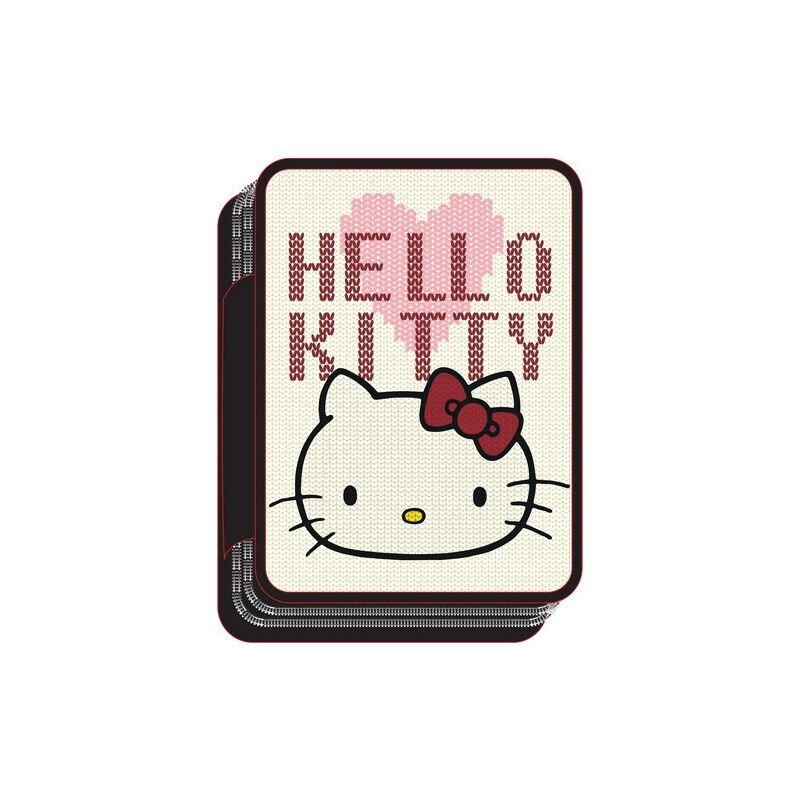 Hello Kitty Heart penar etajat, complet echipat, cu două etaje - GLAMI.ro