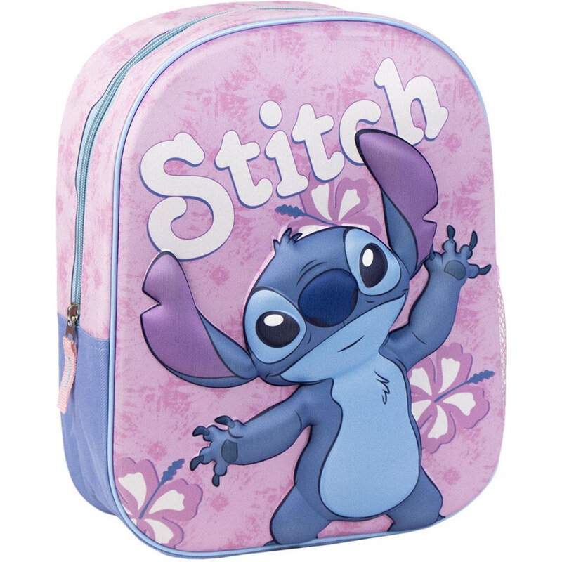 Disney Lilo și Stitch Hibiscus Rucsac 3D, geantă 31 cm - GLAMI.ro