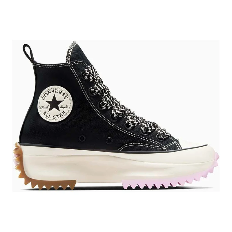 Converse tenisi Run Star Hike femei, culoarea negru, A10435C - GLAMI.ro