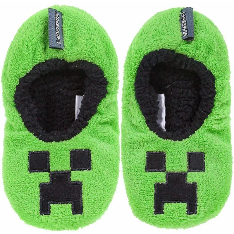Minecraft Creeper papuci de iarnă pentru copii 31/32 - GLAMI.ro