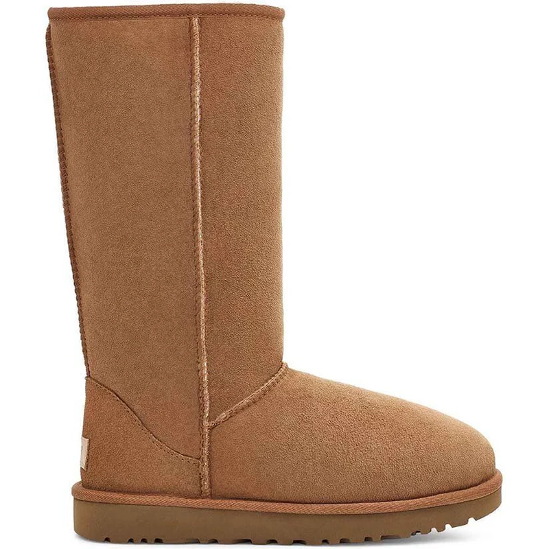 UGG cizme de zapada din piele intoarsa femei, culoarea maro - GLAMI.ro