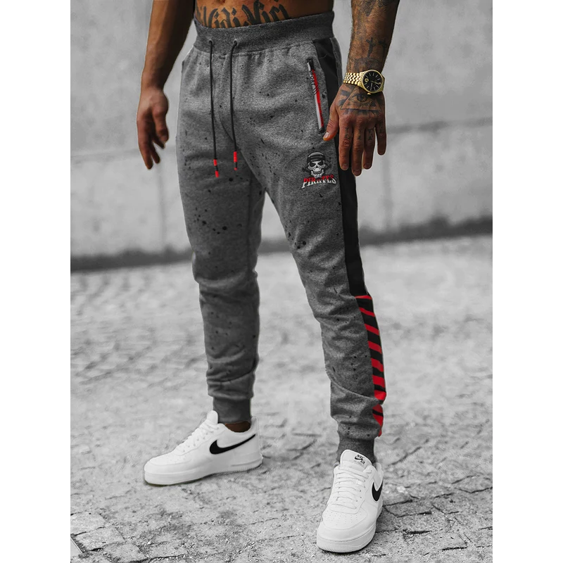 Pantaloni de trening bărbaţi antracit OZONEE JS/K10232Z - GLAMI.ro