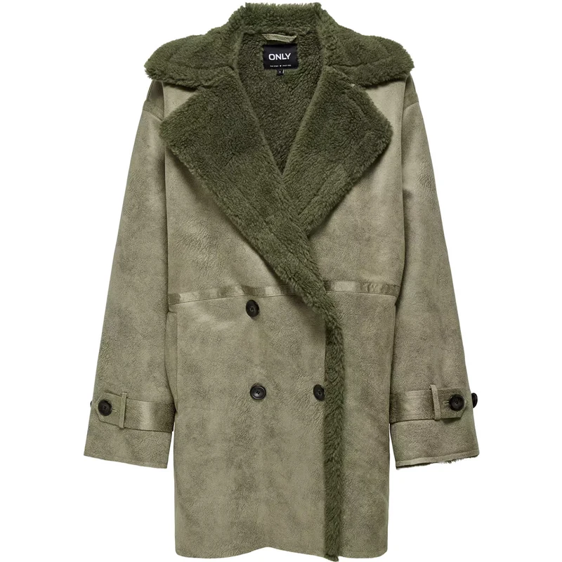 Palton Onlylva Bonded Sherpa 15322402 17-0618 TCX mermaid - GLAMI.ro