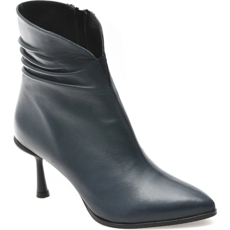 Botine EPICA bleumarin, 1334, din piele naturala - GLAMI.ro