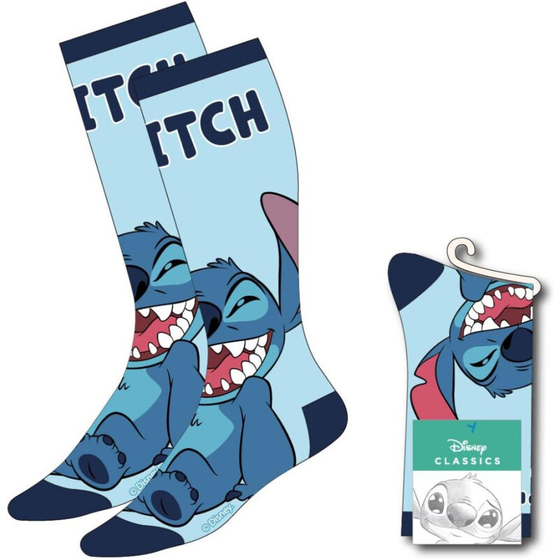 Disney Lilo și Stitch Grin șosete femei lungi 36/43 - GLAMI.ro