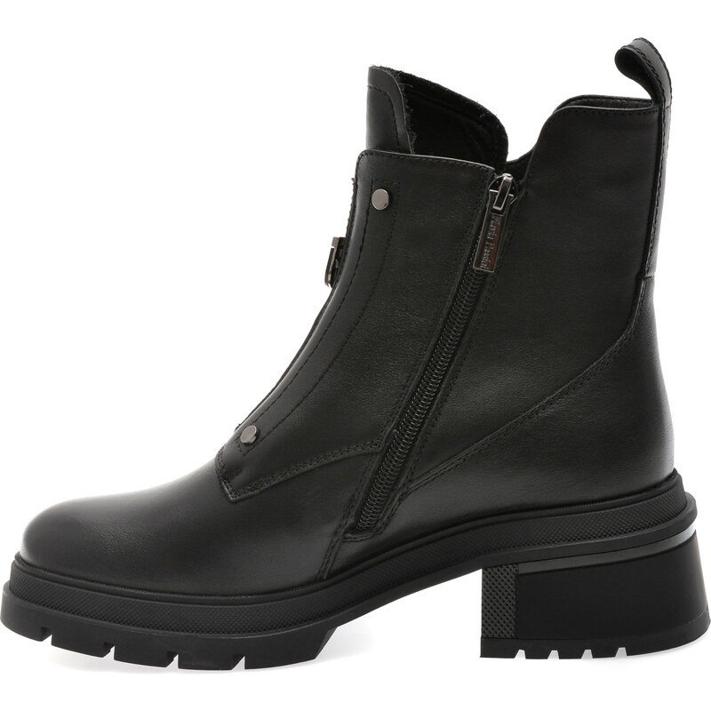 Ghete FLAVIA PASSINI negre, W362, din piele naturala - GLAMI.ro