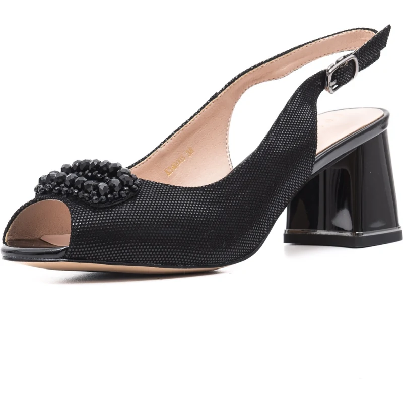 Sandale Dama Epica Negru - GLAMI.ro