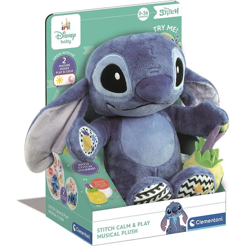 Disney Lilo și Stitch Calm & Play jucărie de pluș interactivă ...