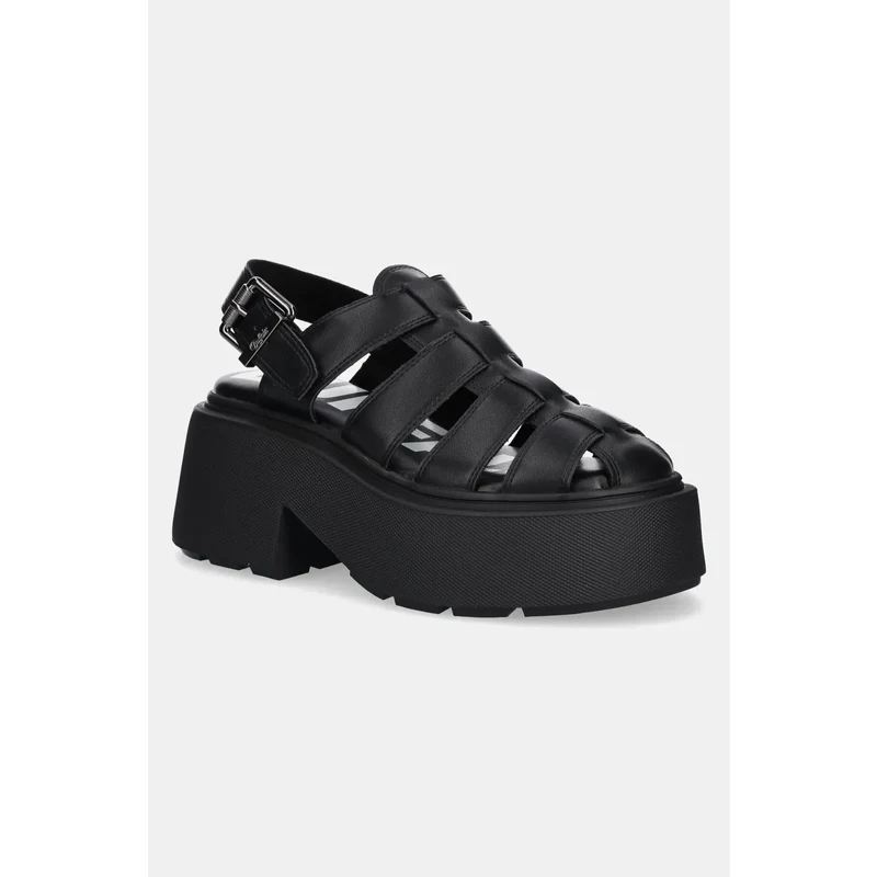 Buffalo sandale Vicious Fisher culoarea negru, 1602266-BLK - GLAMI.ro
