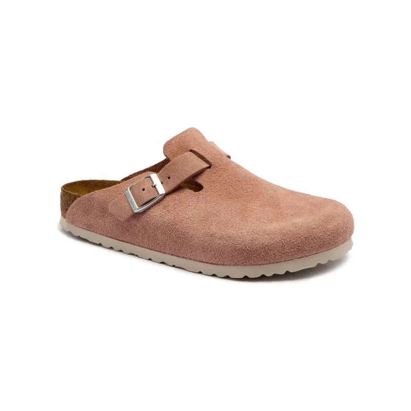 Birkenstock Mules (încălțăminte) BOSTON SOFT FOOTBED | piele întoarsă ...