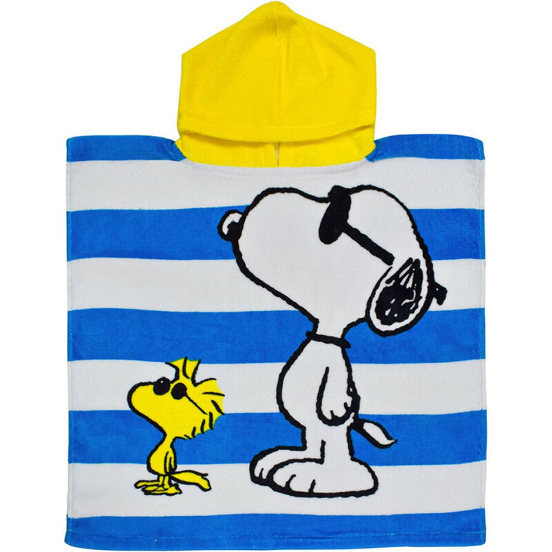 Snoopy Woodstock poncho prosop de plajă 50x100 cm - GLAMI.ro