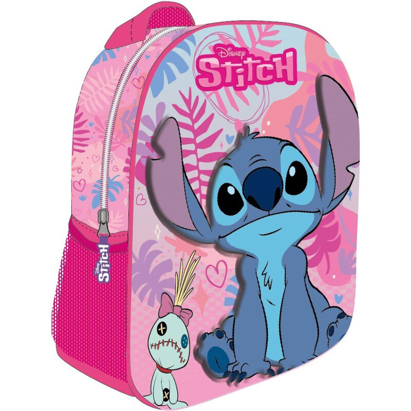 Disney Lilo și Stitch Scrump Deluxe Rucsac 3D, geantă 30 cm - GLAMI.ro