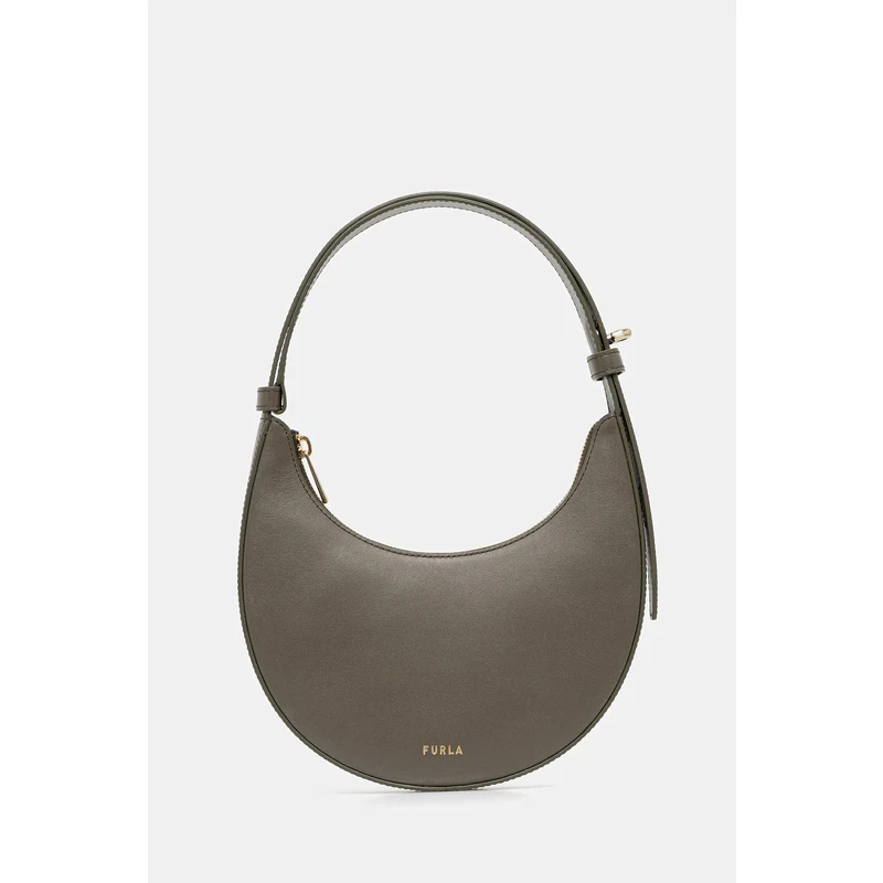 Furla geantă de mână din piele culoare verde WE00649.AX0733.2810S ...