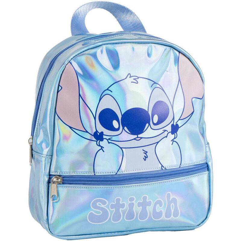 Disney Lilo și Stitch Iridiscente rucsac holografic, geantă 23 cm ...