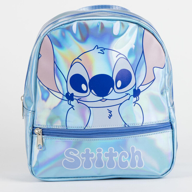 Disney Lilo și Stitch Iridiscente rucsac holografic, geantă 23 cm ...