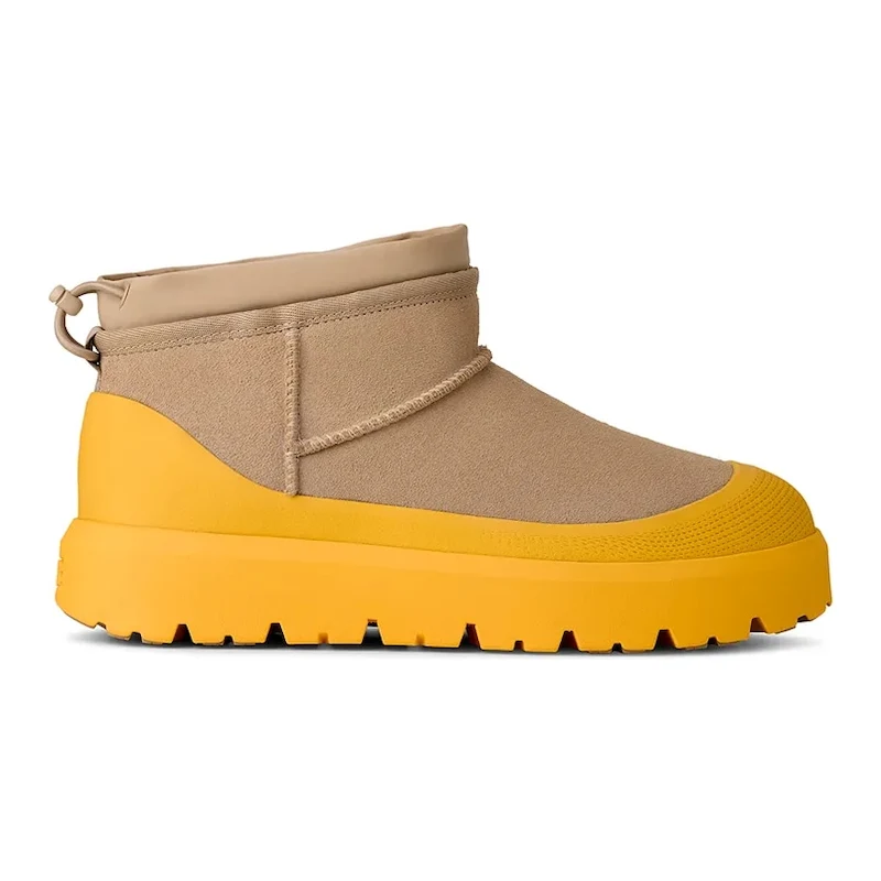 UGG cizme de zăpadă din piele întoarsă Cl Ultra Mini Weather Hybrid ...
