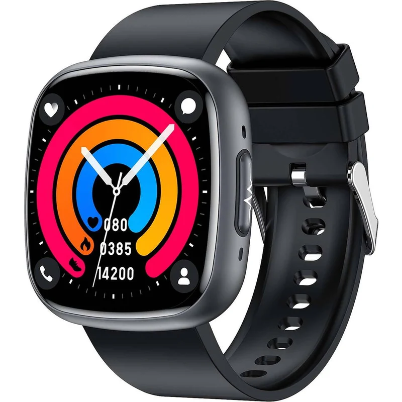 SMARTECH SmartWatch cu Senzor Glucometru, EKG, Temperatura Corporala ...