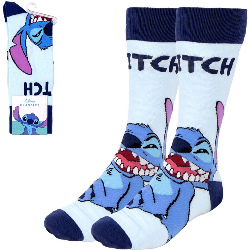 Disney Lilo și Stitch Grin șosete femei lungi 36/43 - GLAMI.ro