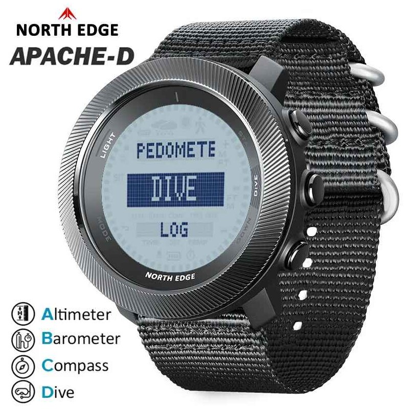 NORTH EDGE APACHE-D , Ceas inteligent sport pentru scufundari ...