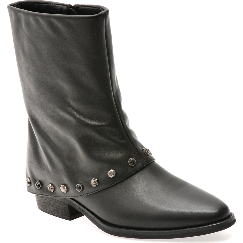 Ciocate elegante FLAVIA PASSINI negre, C811, din piele naturala - GLAMI.ro