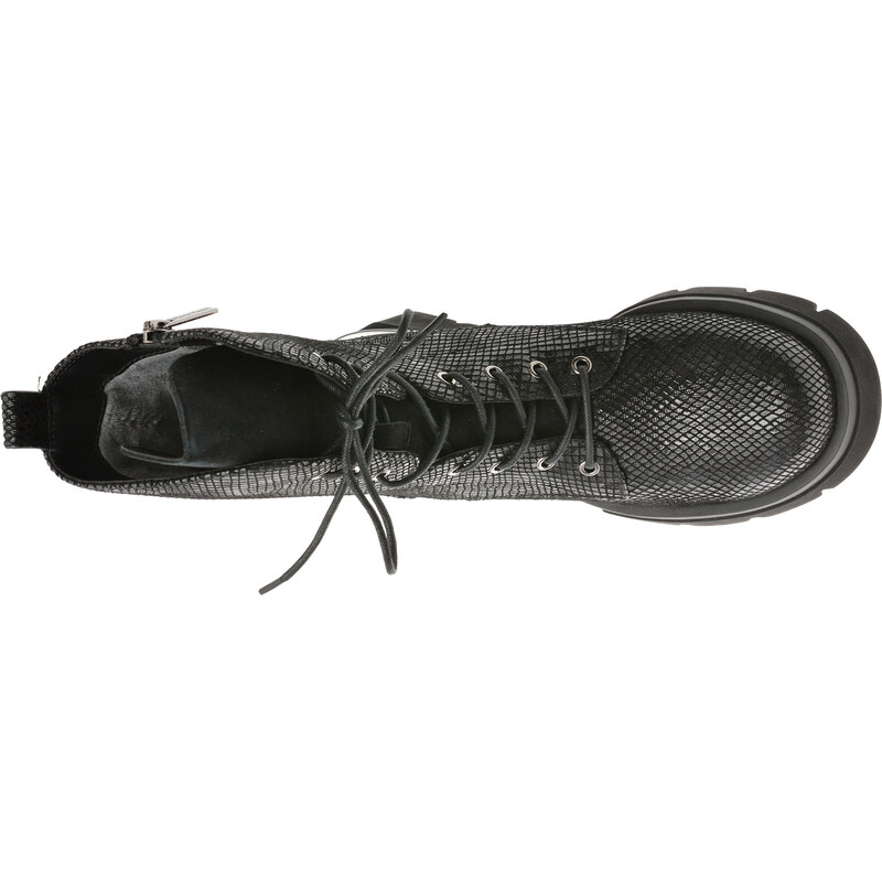 Ghete FLAVIA PASSINI negre, 2122, din piele intoarsa - GLAMI.ro