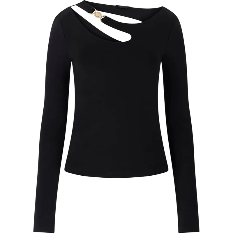 GUESS Top Ls Eleanor Buckle W5BP18KC7M2 jblk jet black a996 - GLAMI.ro