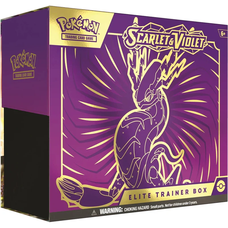 Pokémon TCG Scarlet & Violet Miraidon Elite Trainer Box ( English ...
