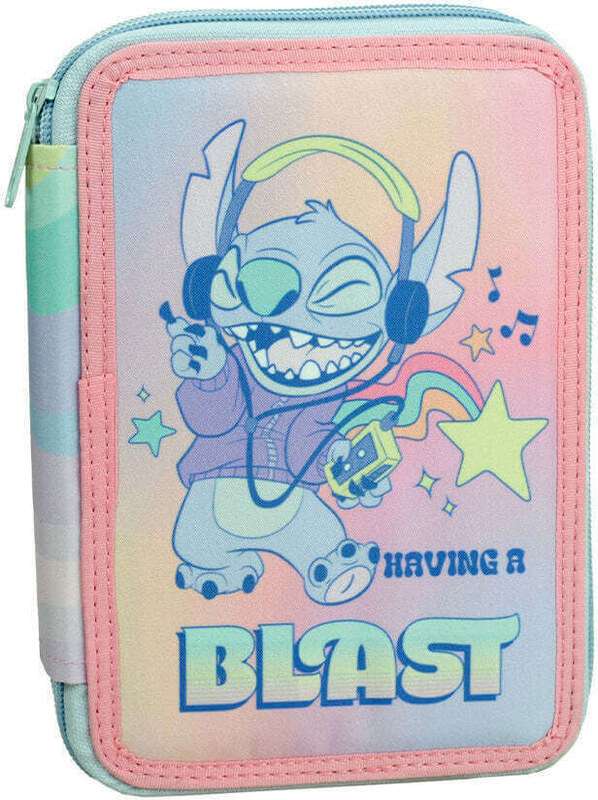 Disney Lilo și Stitch Blast penar etajat cu 2 nivele cu rezerve - GLAMI.ro