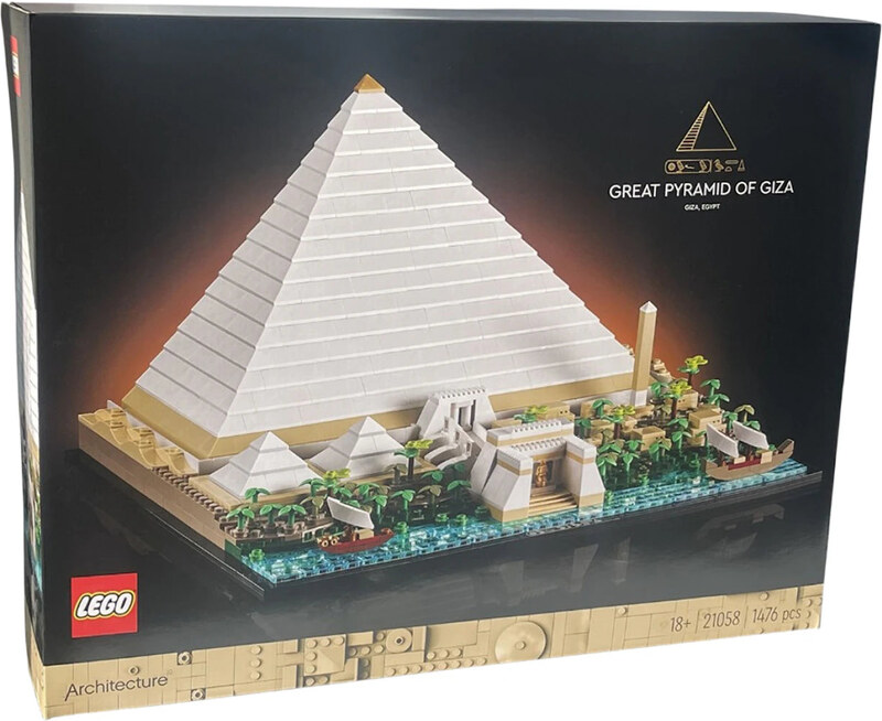 LEGO Architecture Great Pyramid of Giza Set 21058 - GLAMI.ro